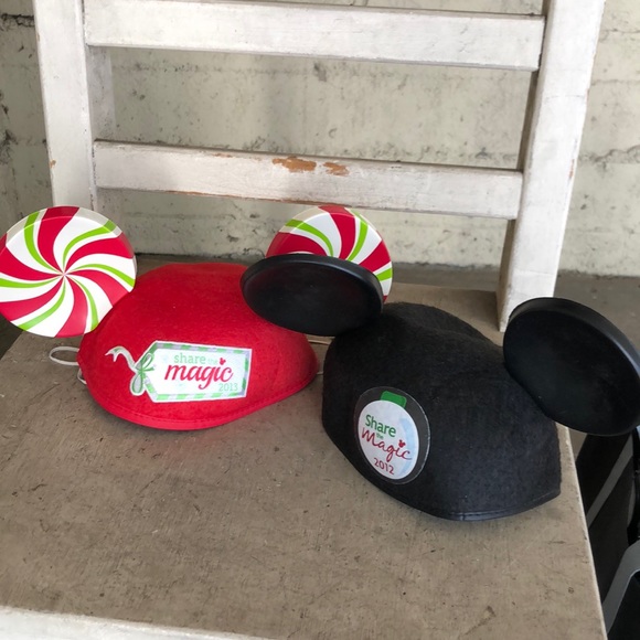 Disney | Accessories | Vintage Mickey Mouse Hats From Disneyland | Poshmark